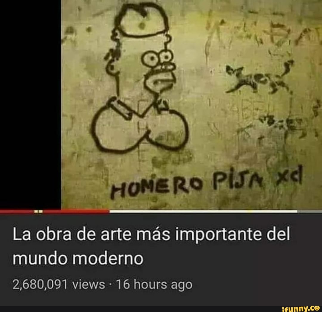 La obra de arte más importante del mundo moderno 2,680,091 views - 16 ...