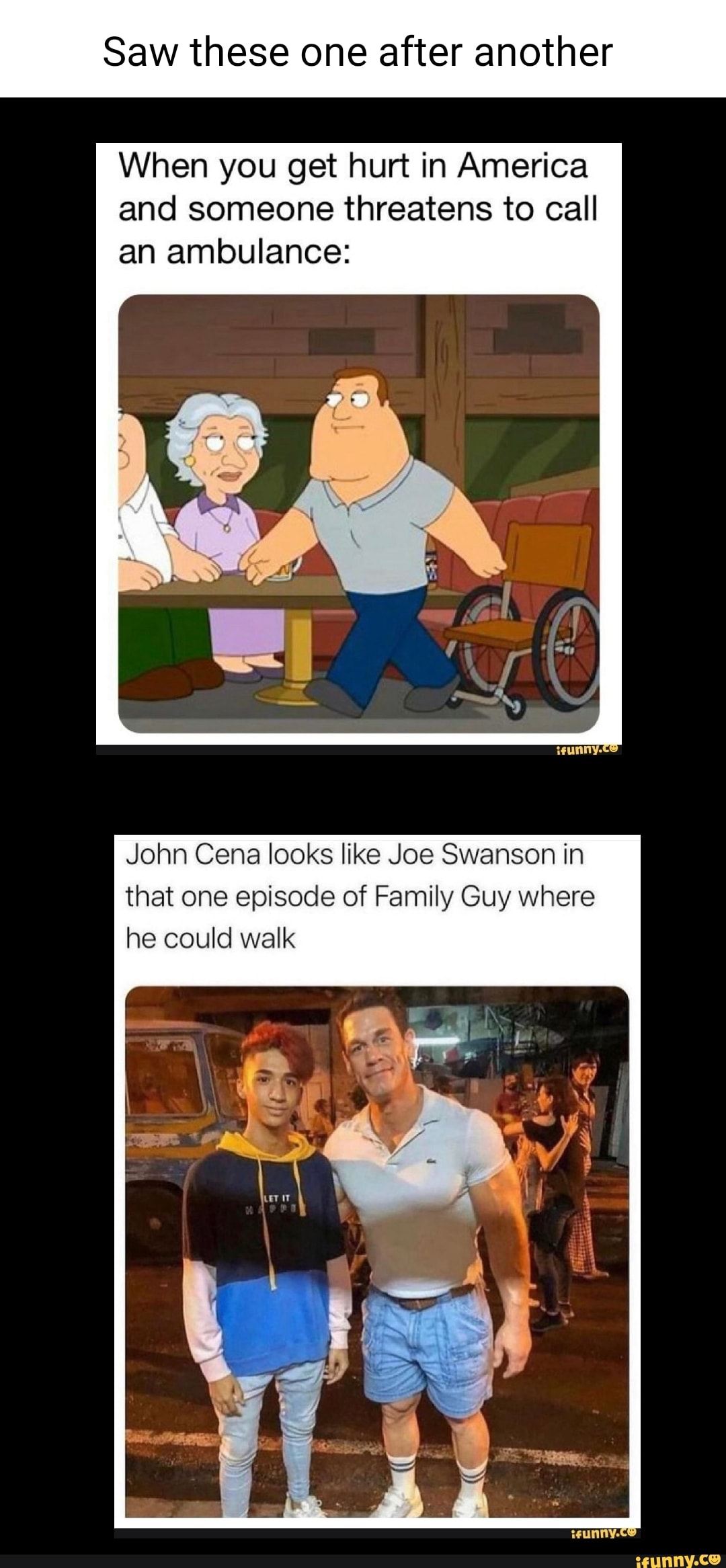 Joe Swanson Look Alike