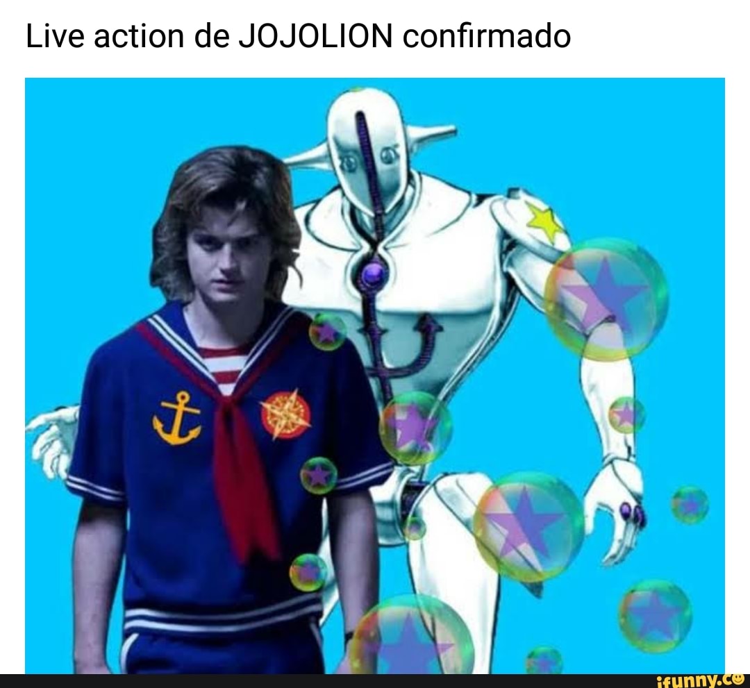 Live action de JOJOLION confirmado - iFunny Brazil
