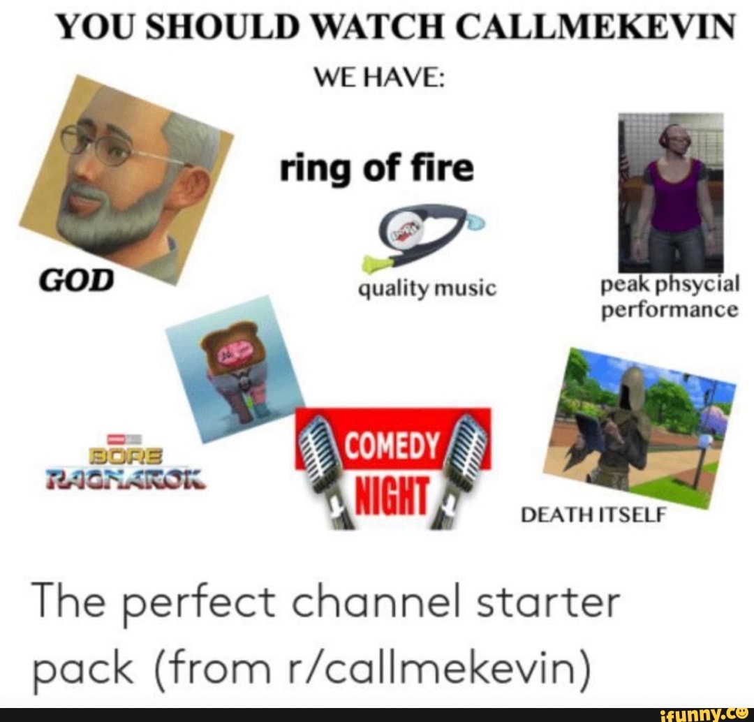 YOU SHOULD WATCH CALLMEKEVIN WE HAVE: ring of fire quality music peak ...