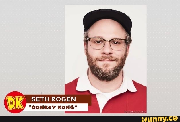 OK SETH ROGEN "DONKEY KONG" AS "DOWKEY KONG" - iFunny Brazil