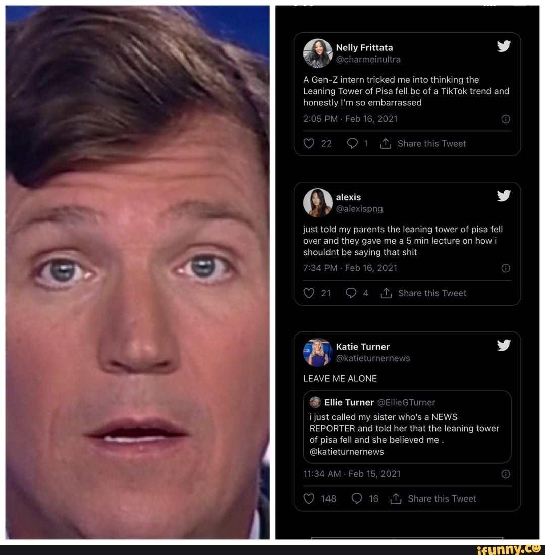 Nelly Frittata A Gen-Z intern tricked me into thinking the Leaning ...