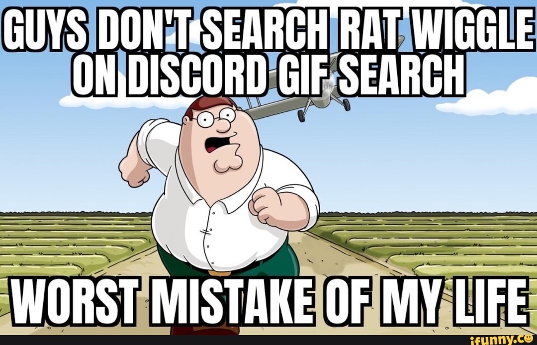 GUYS DON-TeSEARCH RAT WIGGLE GIF SEARCH, WORST MISTAKE OF MY LIFE ...