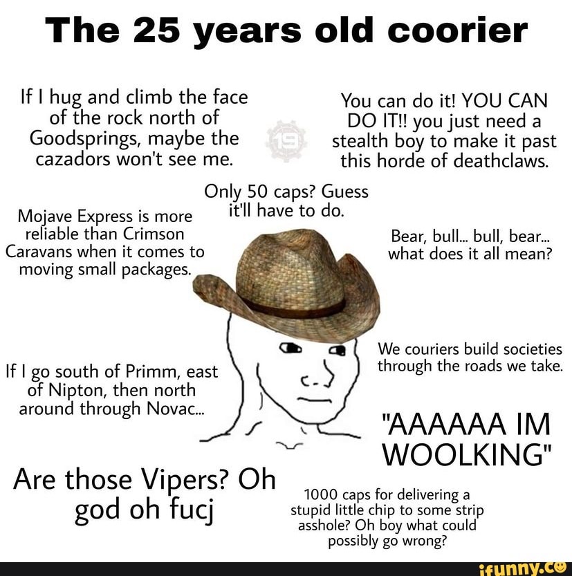 The 25 years old coorier If I hug and climb the face You can do it! YOU ...