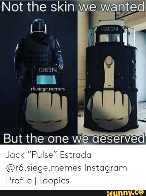 Jack "Pulse" Estrada @ré.siege.memes Instagram Profile I Toopics ...
