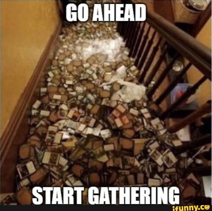 GO AHEAD START GATHERING - iFunny Brazil