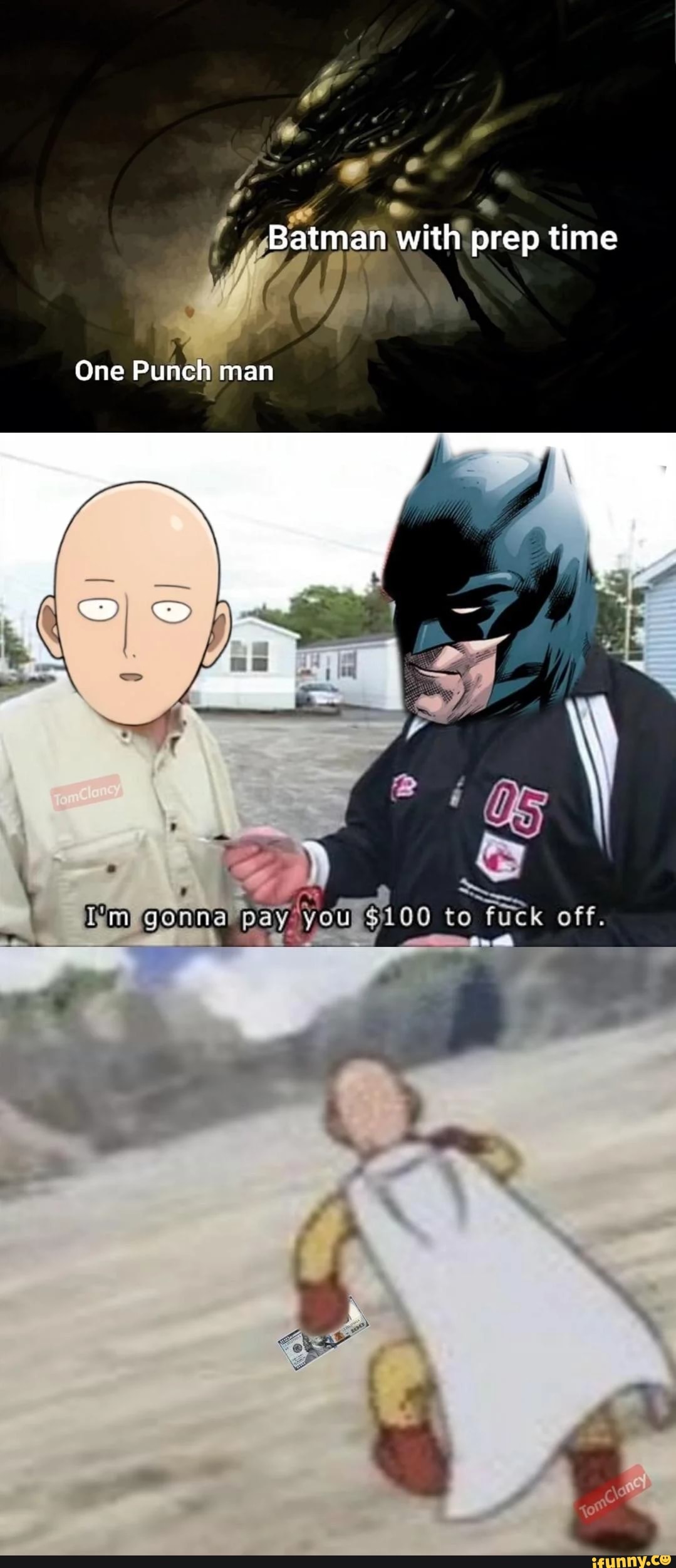 Batman with prep time One Punch man pap to - iFunny Brazil