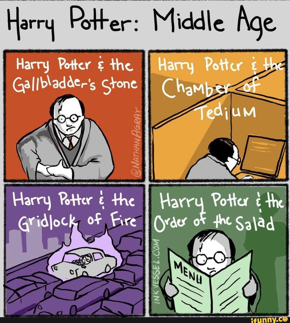 Harry Middle Harry Potter the Harry Pottcr the Galibladder's Grone C ...