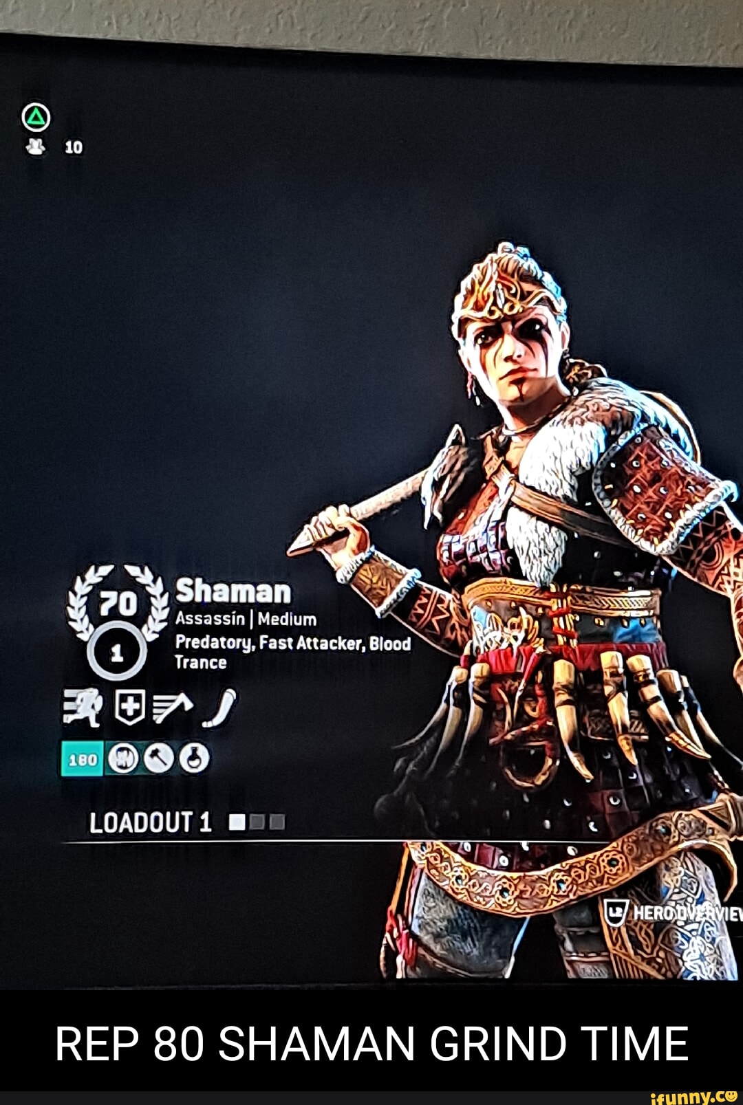 Shaman 20 Assassin I Medium Predatory, Fast Attacker, Blood Trance OOG ...