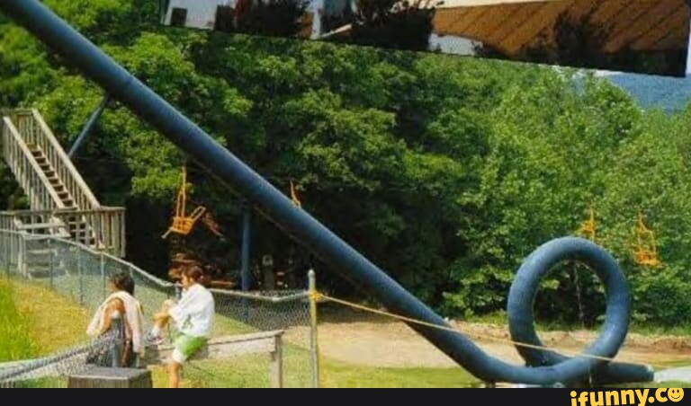 Yes. this abomination was actually real. this is the cannonball loop ...