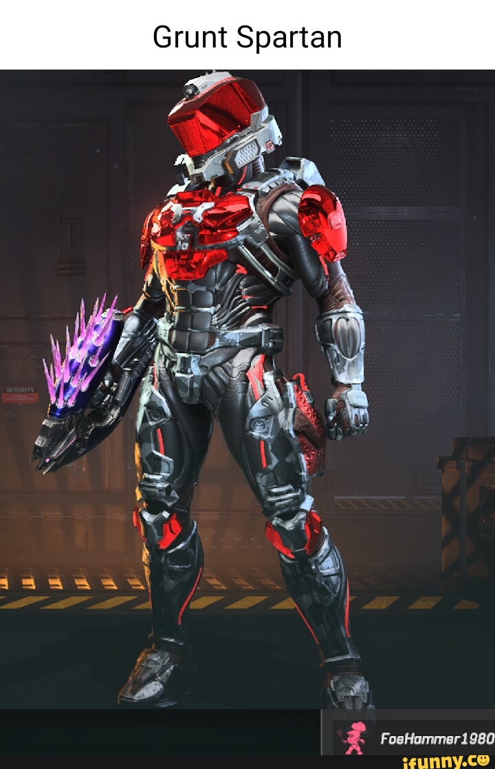 Grunt Spartan ea) %)I FosHommer1980 - iFunny Brazil