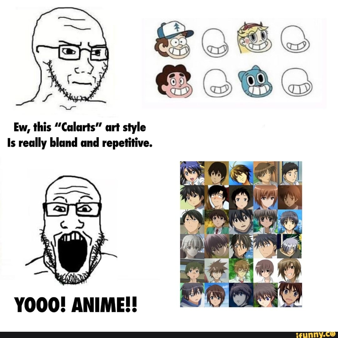 Ew, this "Calarts" art style Is really bland and repetitive. - iFunny ...