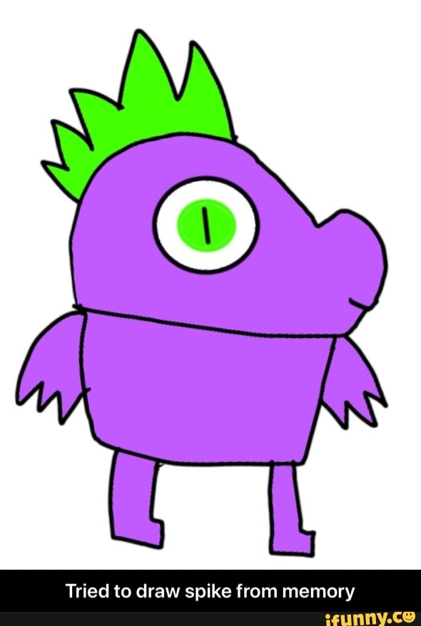 Tried to draw spike from memory - Tried to draw spike from memory ...