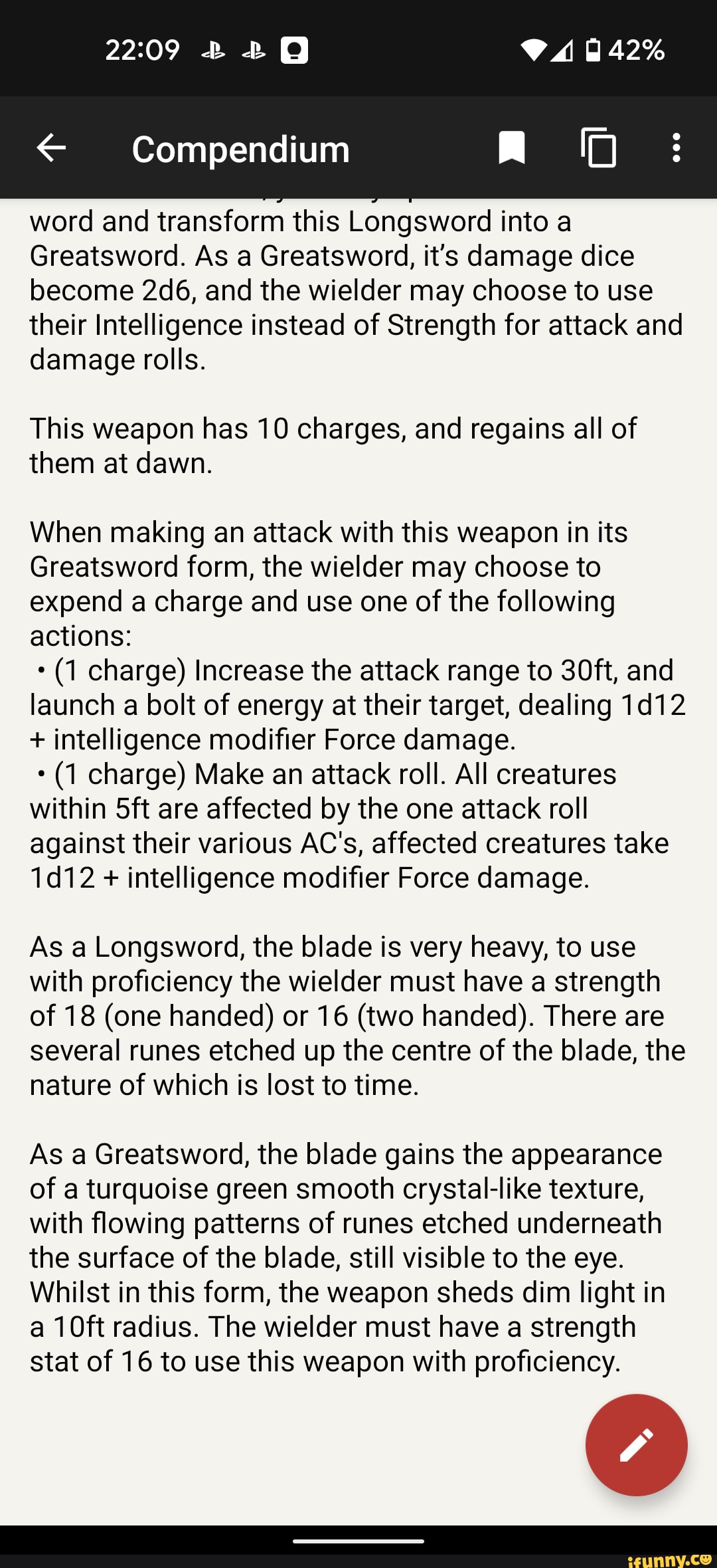 Dark souls/Bloodborne weapons translated into dnd 5e - Holy Moonlight ...