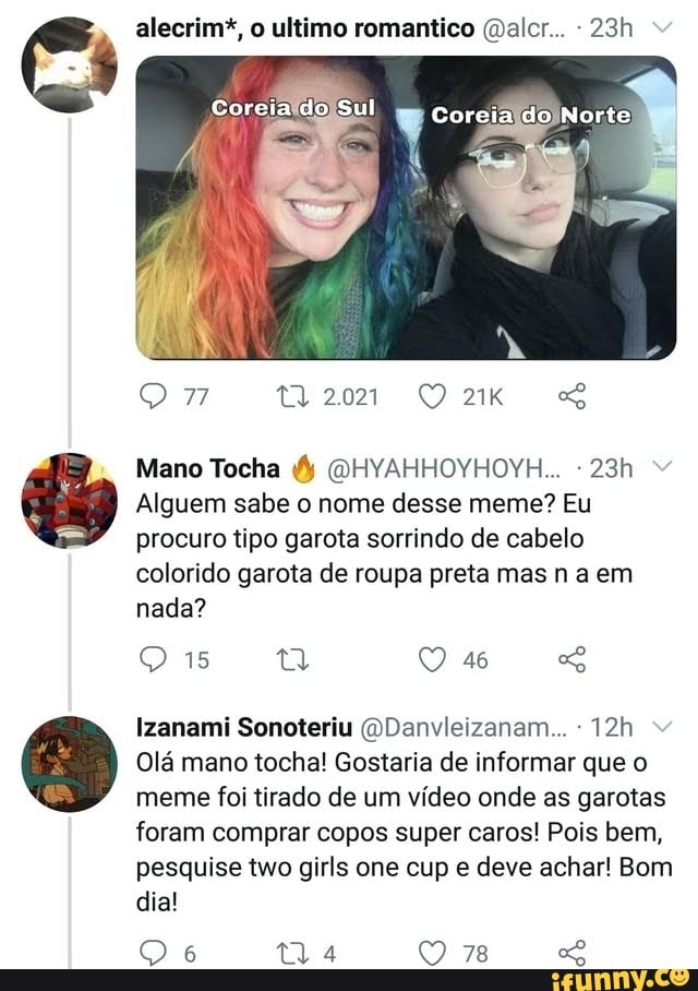 Alecrim*, o ultimo romantico (malcr... - " Coreia do Sul Coreia do ...