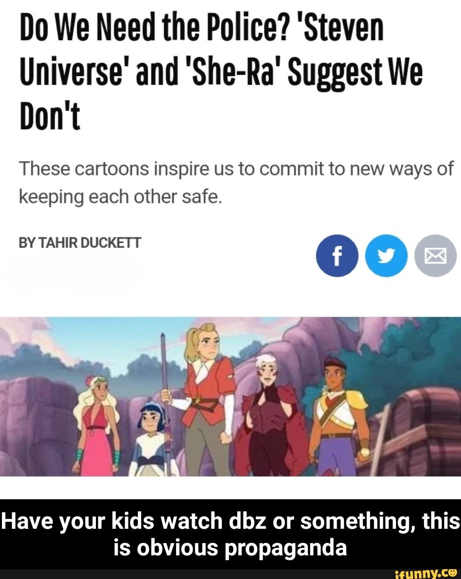 Do We Need the Police? 'Steven Universe' and 'She-Ra' Suggest We Don't ...