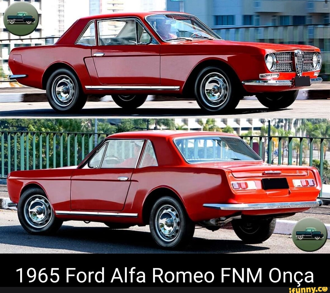 1965 Ford Alfa Romeo FNM Onça - iFunny Brazil