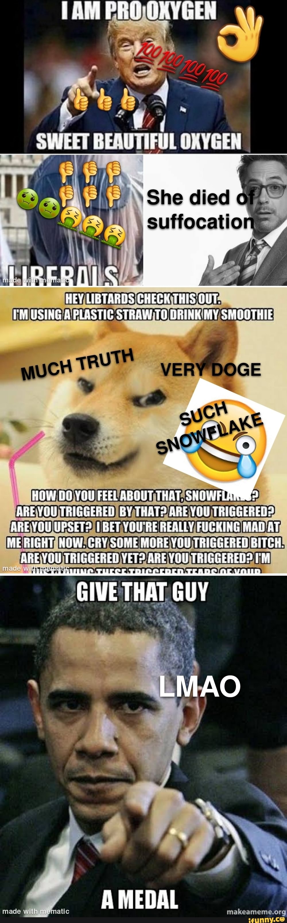 AVA She died suffocation HEY LIBTARDS CHECK THIS OUT. MUSING PLASTIC ...