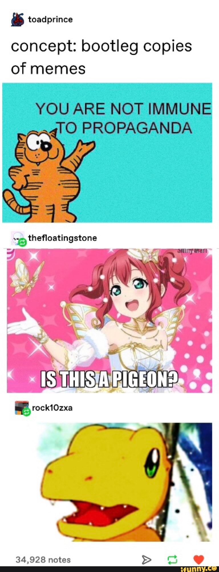 Concept: bootleg copies of memes - iFunny Brazil