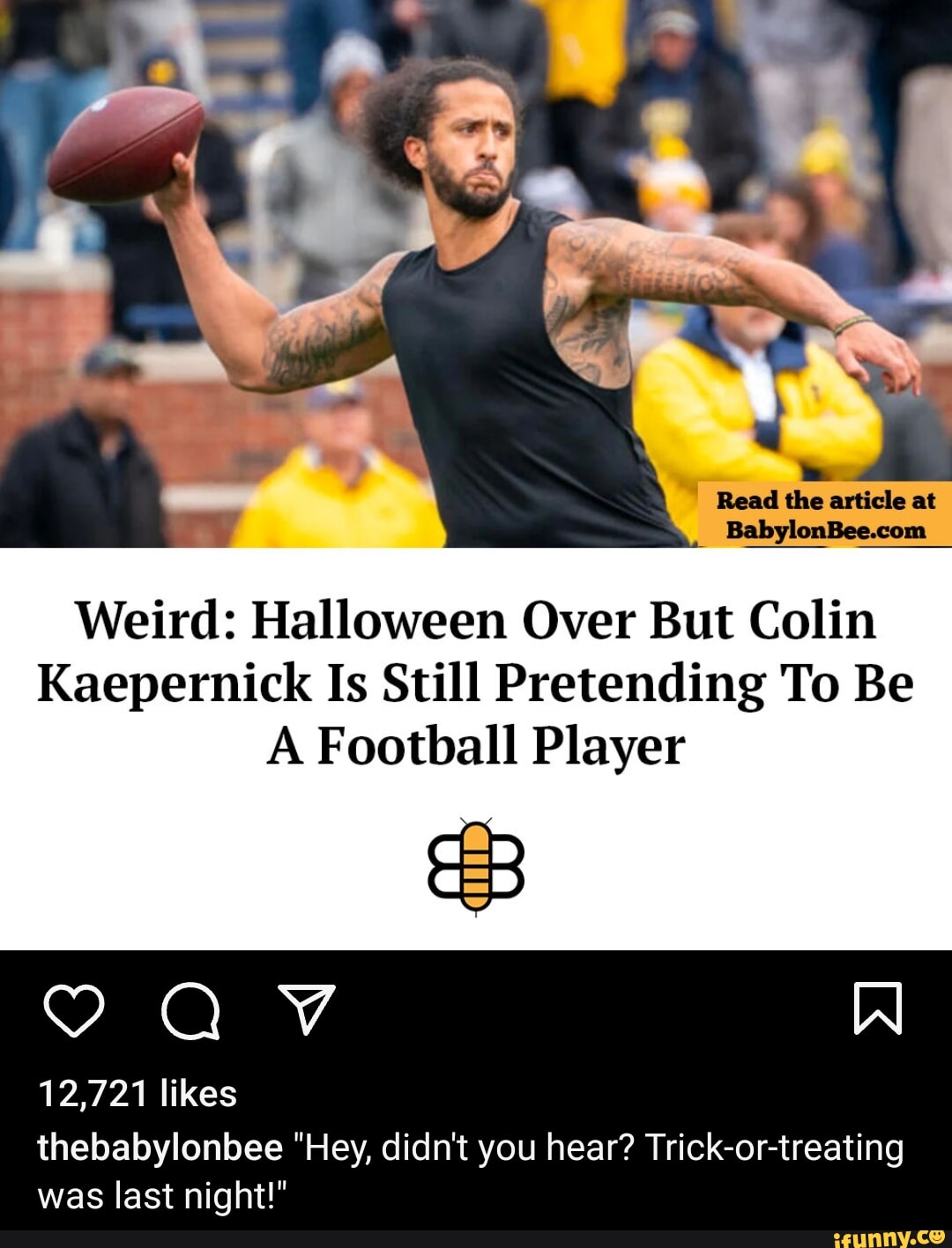 Kaepernick Interception Memes