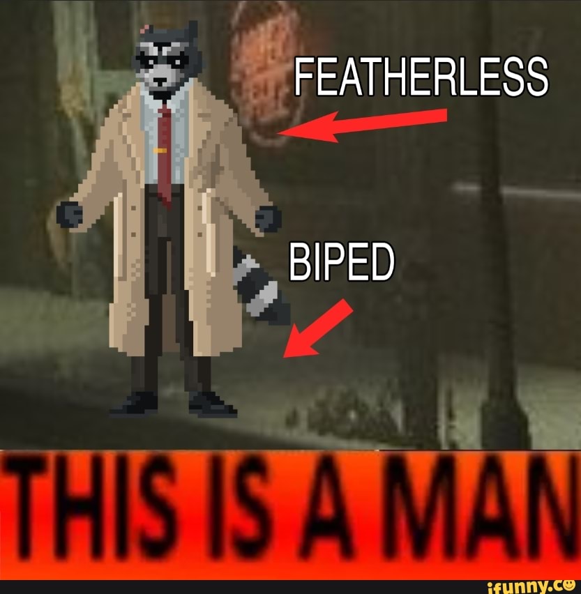 FEATHERLESS BIPED Th THIS A MAN - iFunny Brazil