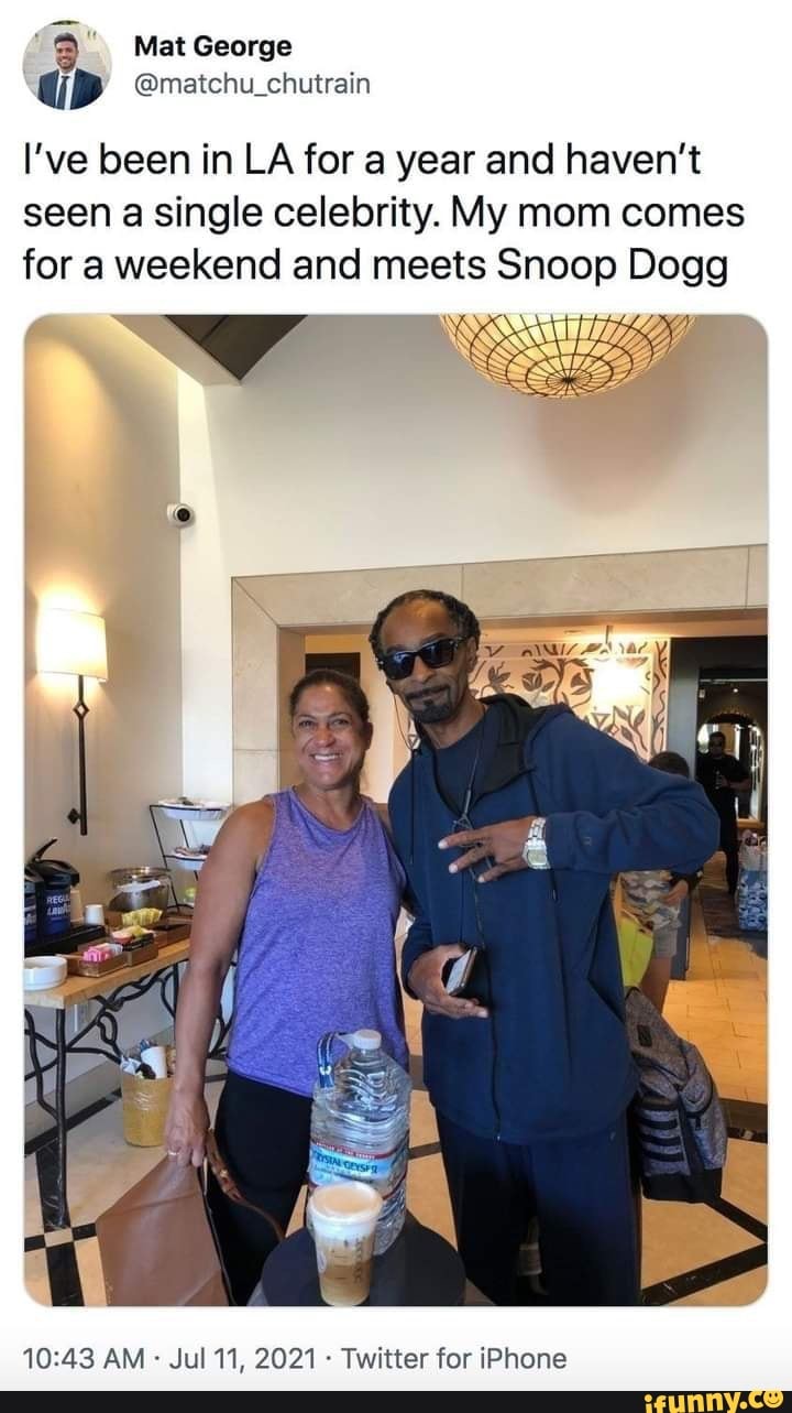 Mat George @matchu chutra'n I've been in LA for a year and haven't seen ...