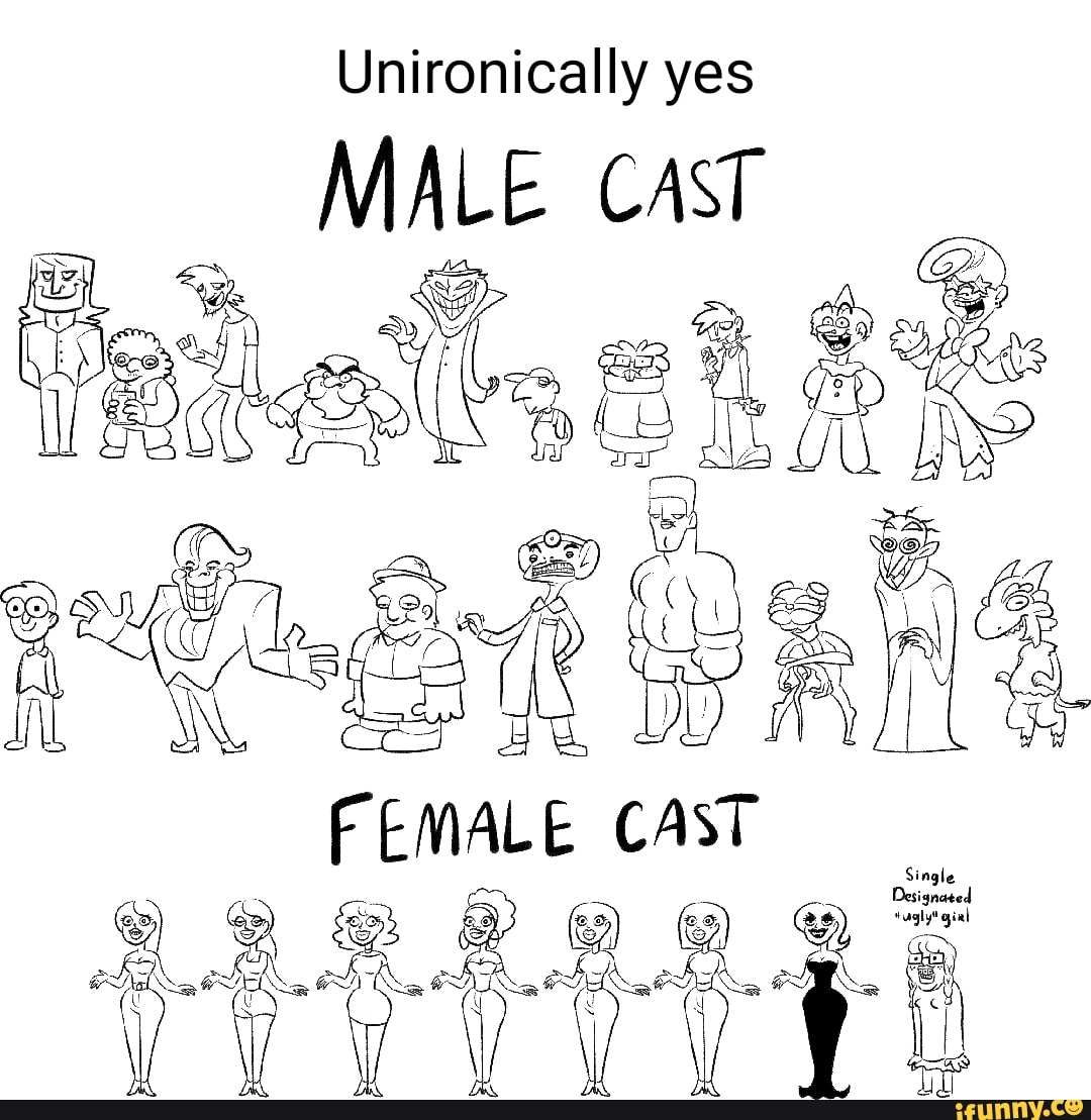 Unironically yes MALE CAST CAST - iFunny Brazil