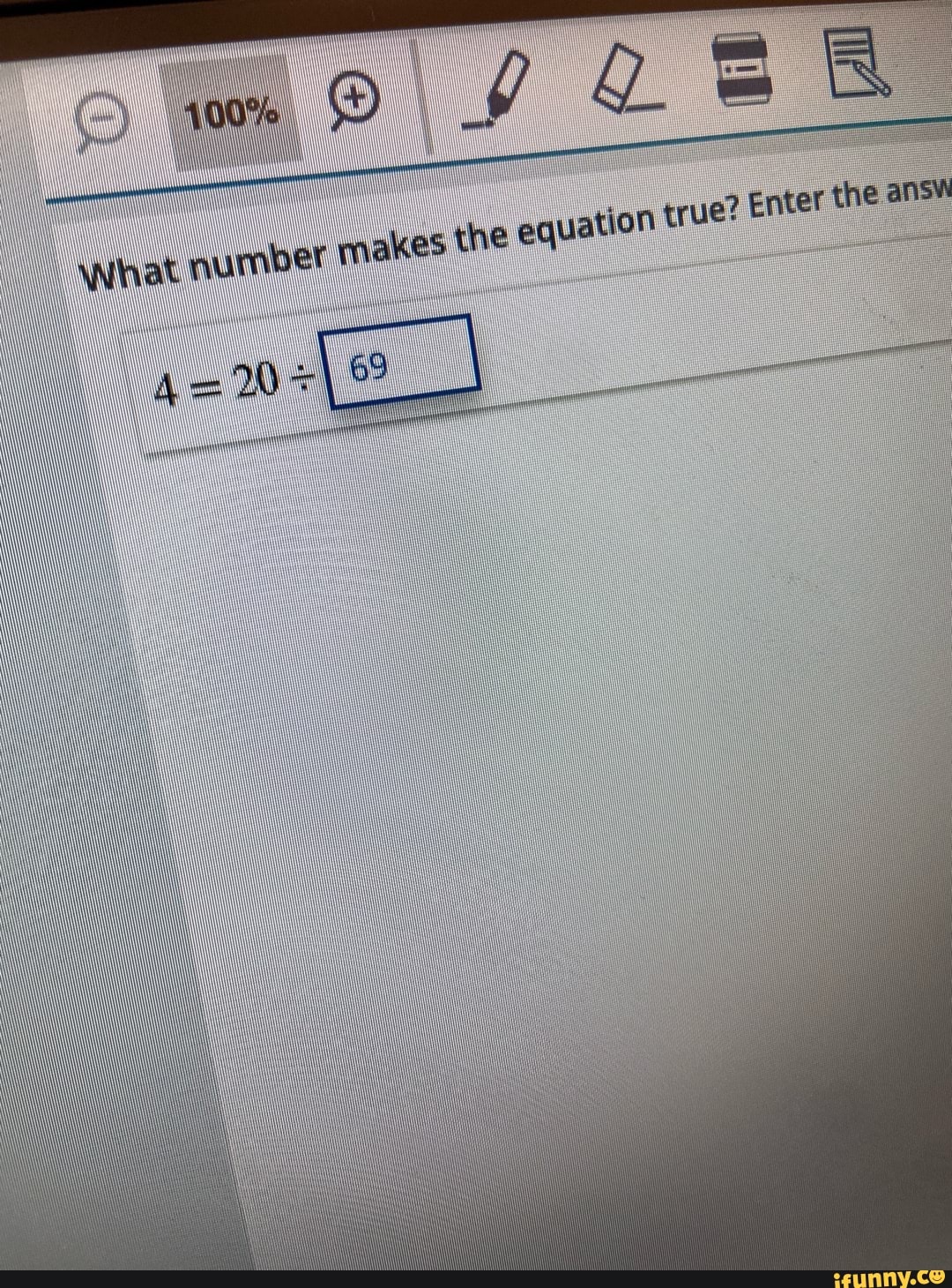 The equation tru What number makes - iFunny Brazil