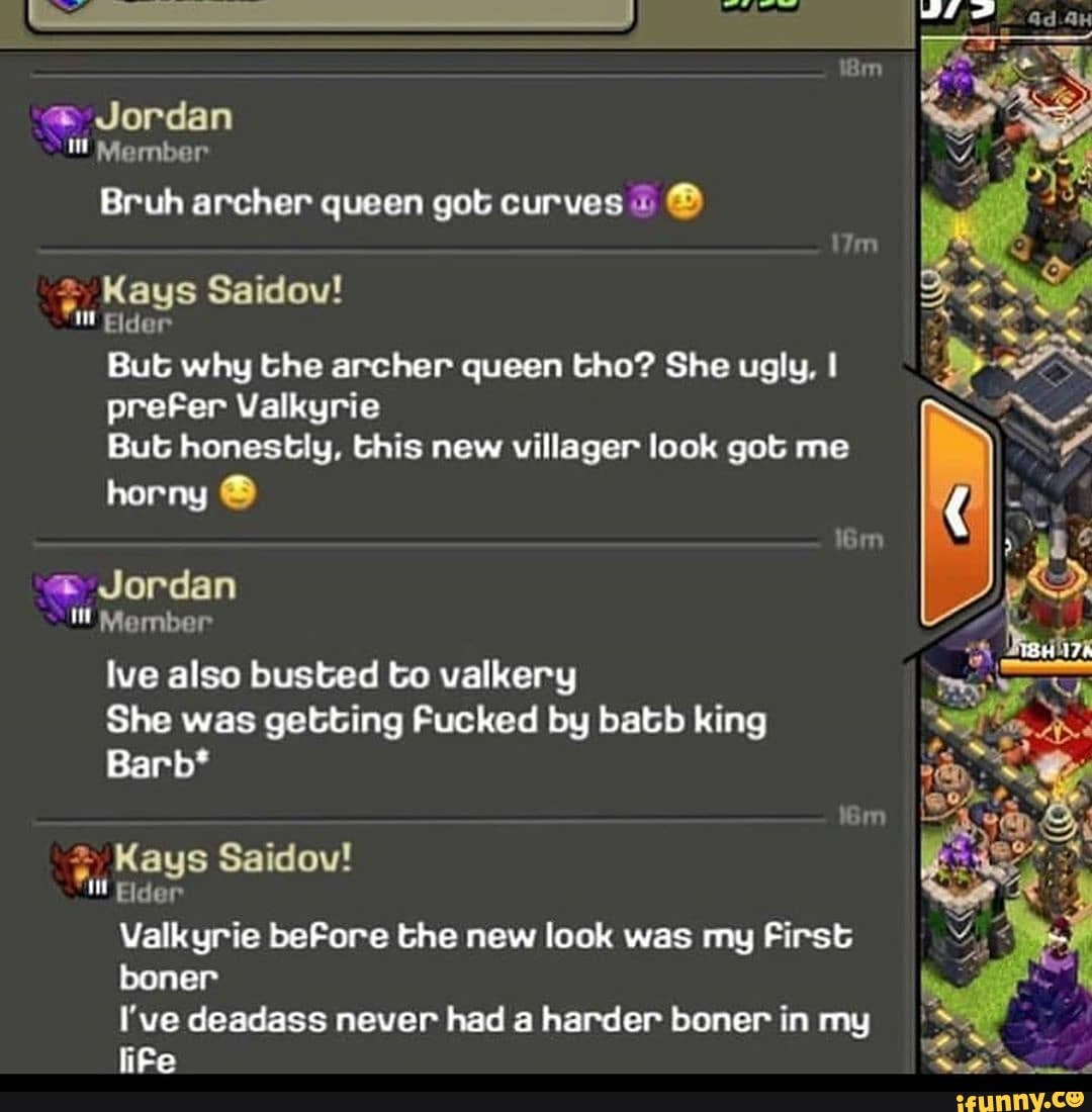 Clash Of Clans Valkyrie Queen