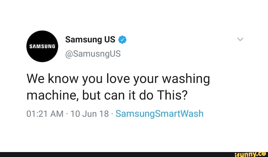 We know you love your washing machine, but can it do This? 01:21 AM ...