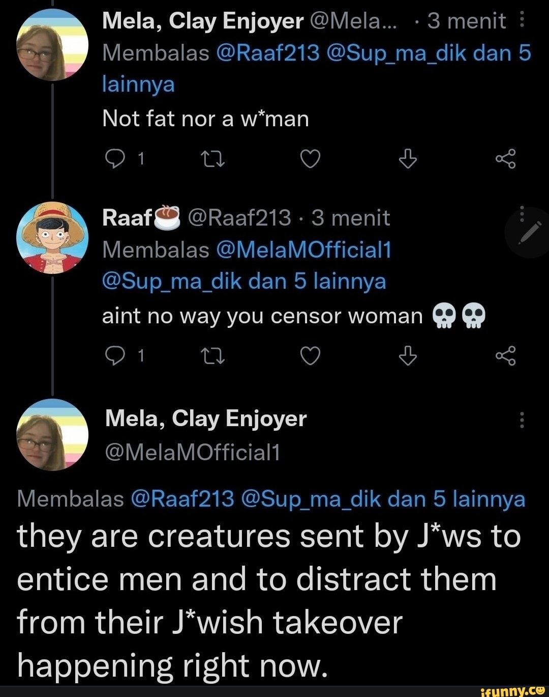 Mela, Clay Enjoyer @Mela... 3 menit : Membalas @Raaf213 @Sup_ma_dik dan ...