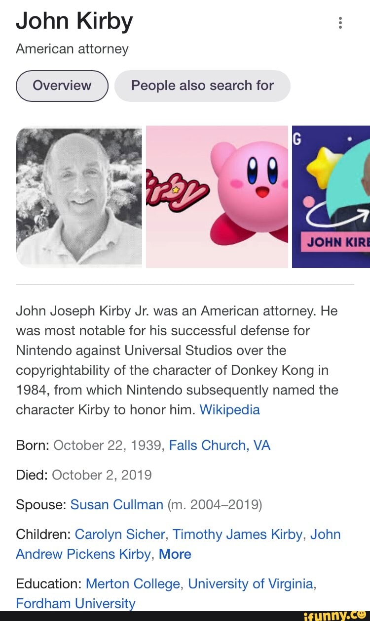 John Kirby Nintendo Fandom | informacionpublica.svet.gob.gt