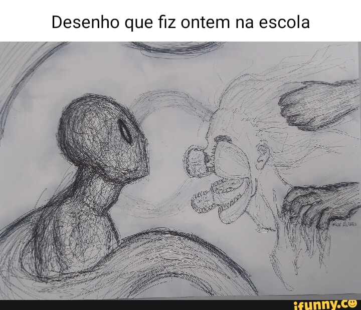 Desenho que fiz ontem na escola - iFunny Brazil Desenho que fiz ontem na escola - iFunny Brazil
