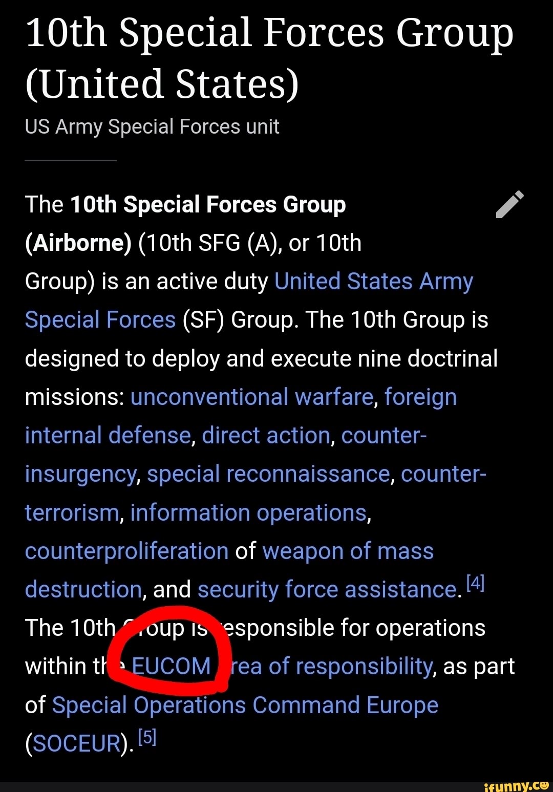 10th Special Forces Group (United States) US Army Special Forces unit ...
