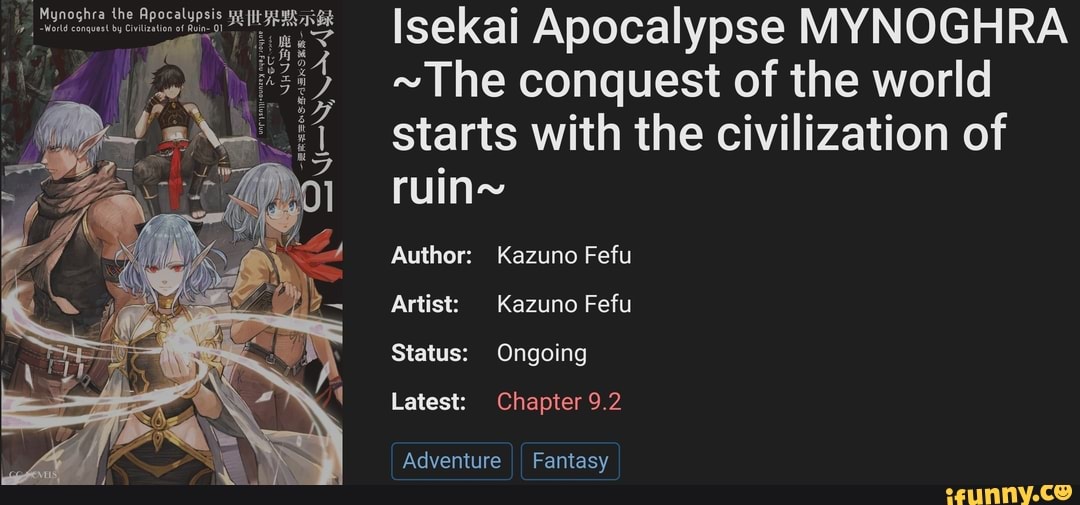 Mynochra the Apoc won ccngot by Ciston Isekai Apocalypse MYNOGHRA ~The ...