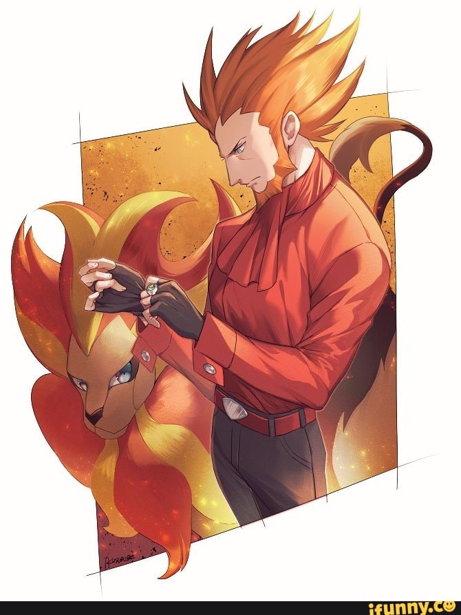 Lysandre Pokemon Fan Art