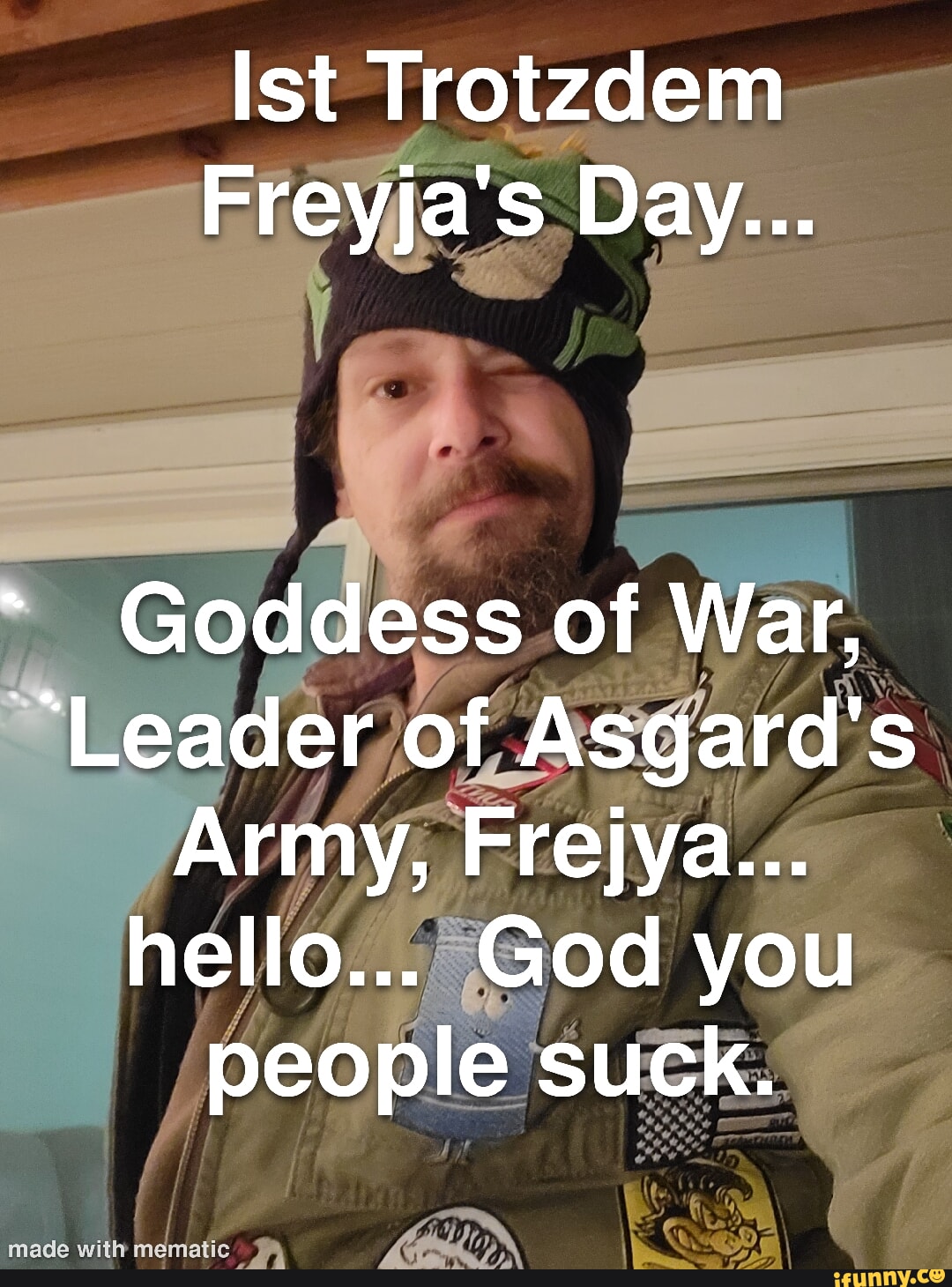 Ist Trotzdem Freyja's Day... Goddess of War, Leader of Asgard's Army ...