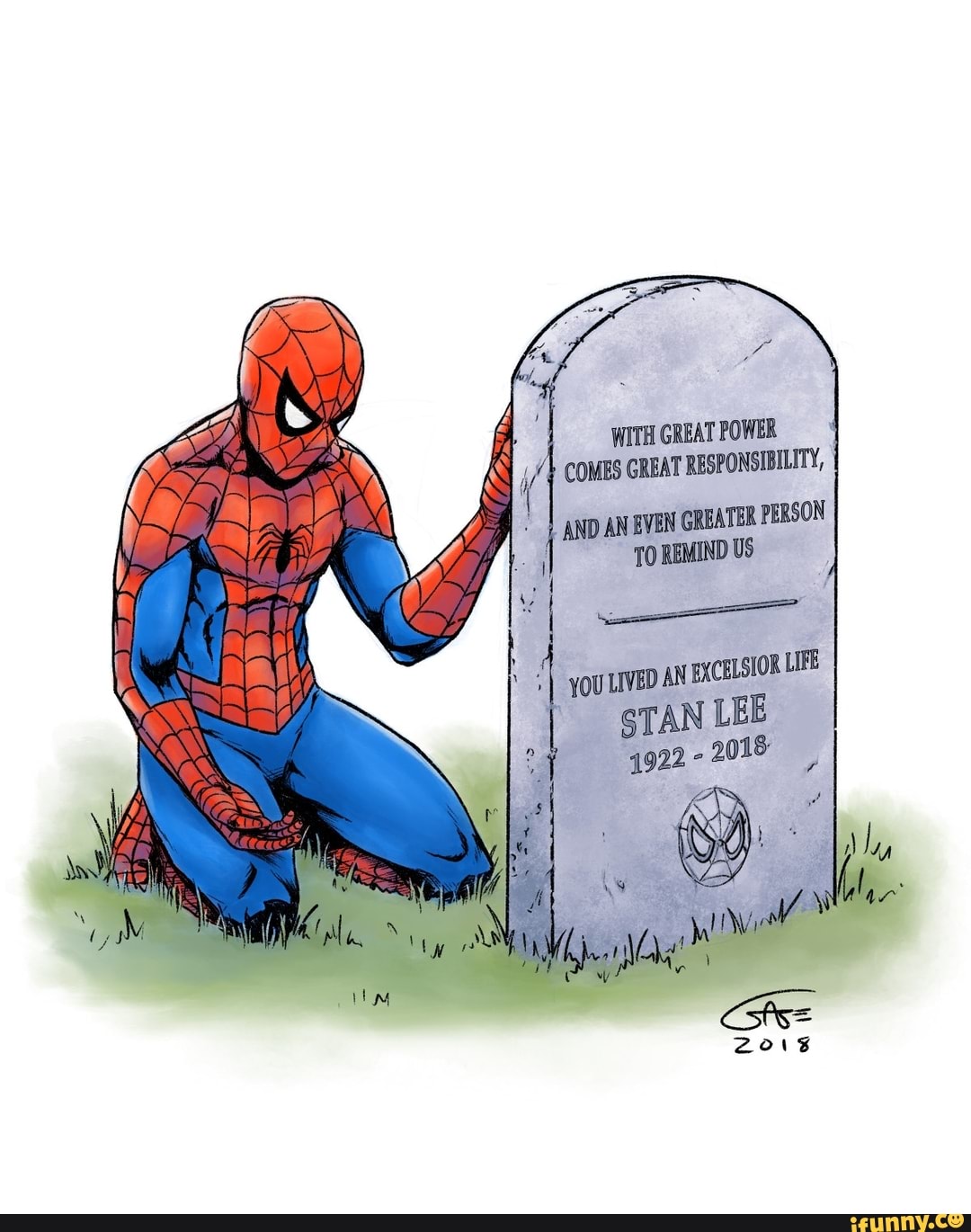 With Great Power Comes Great Responsibility Spiderman