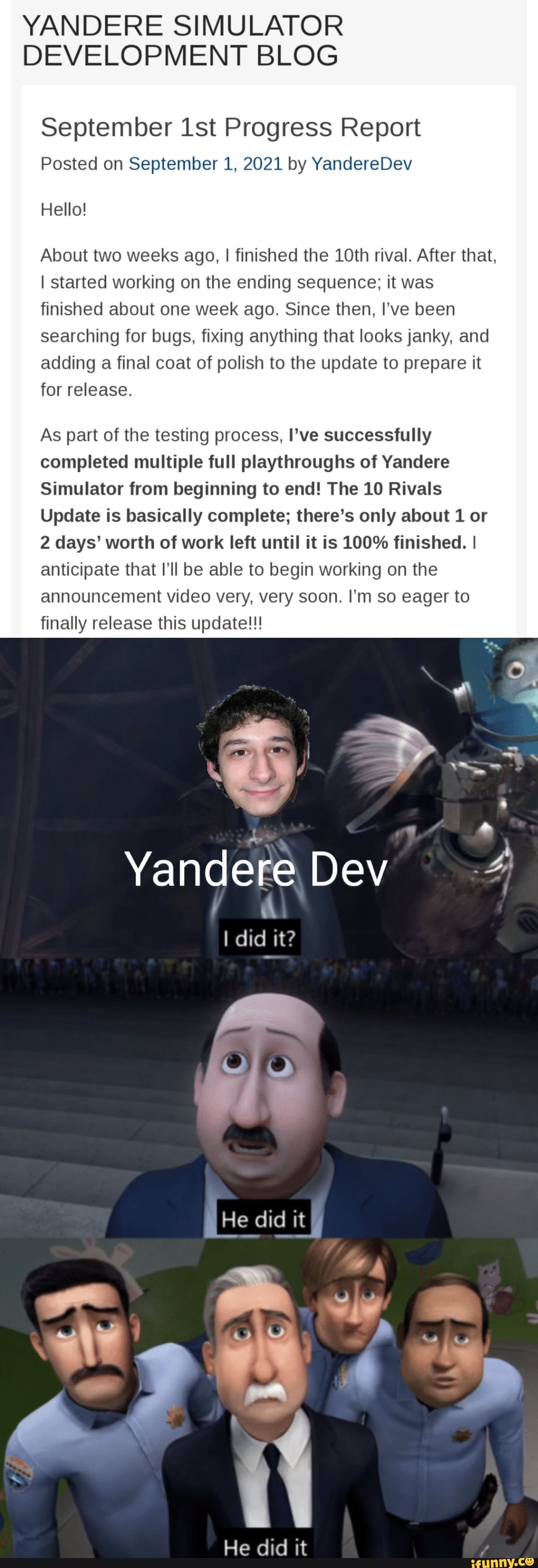 Why So Many Reports Meme