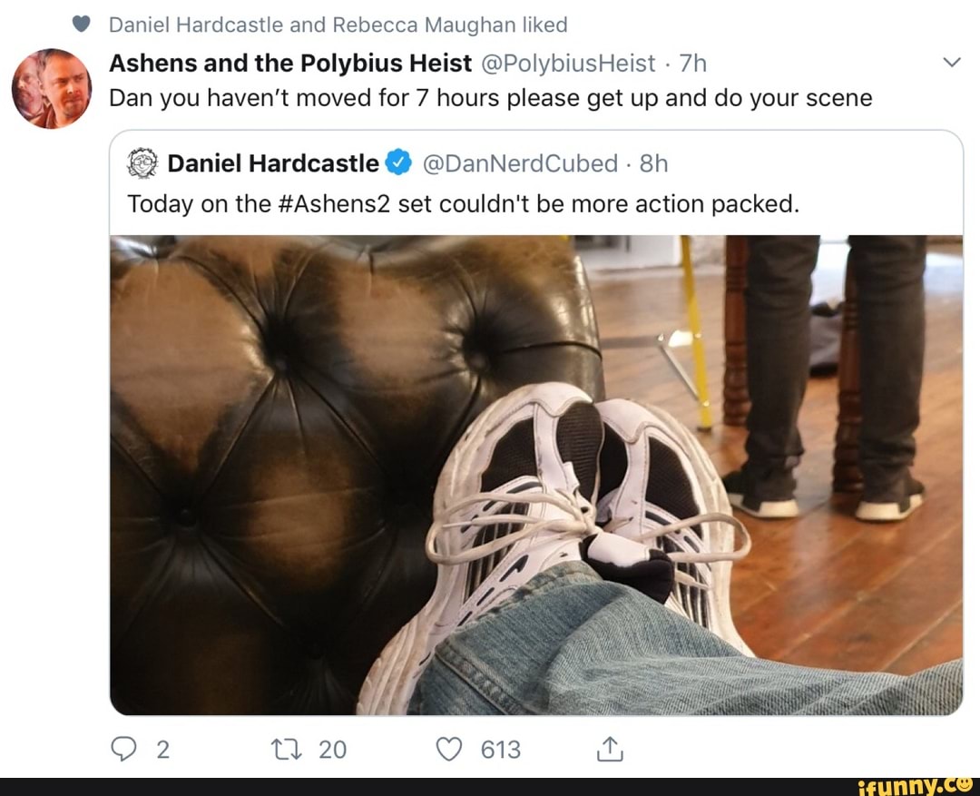 ' Dame‘ Hardcasﬂe and Rebecca Maugham \Iked R% Ashens and the Polybius Heist ©PolybiusHeist - 7h ...