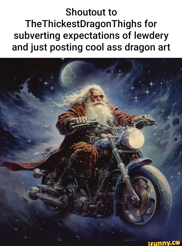 Shoutout to TheThickestDragonThighs for subverting expectations of ...