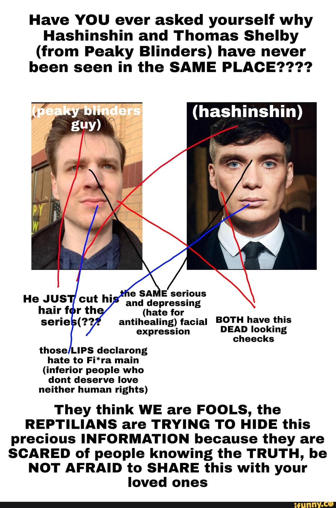 Have YOU ever asked yourself why Hashinshin and Thomas Shelby (from ...
