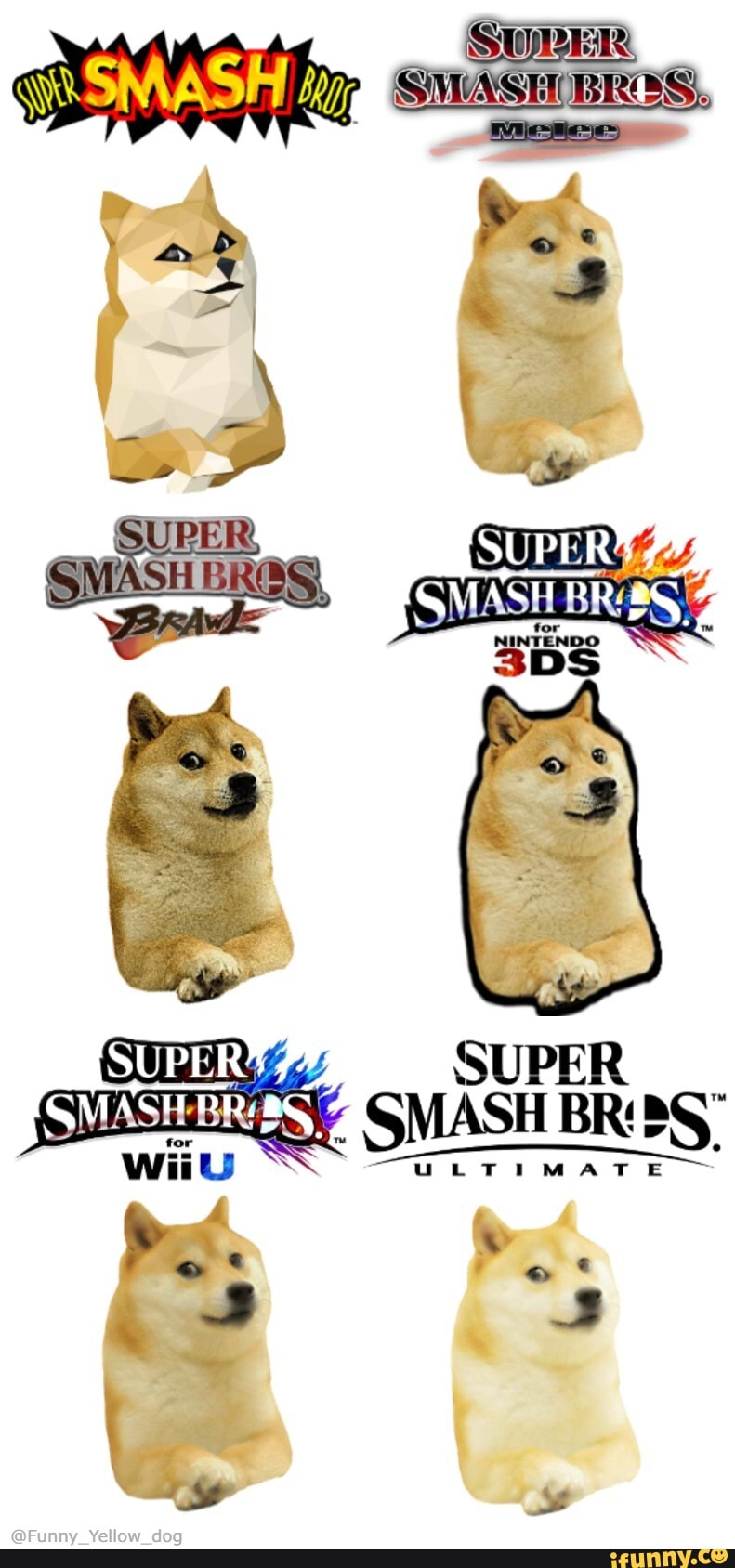 Doge smash generations - SUPER SMASH 7; SUPER SSS - iFunny Brazil