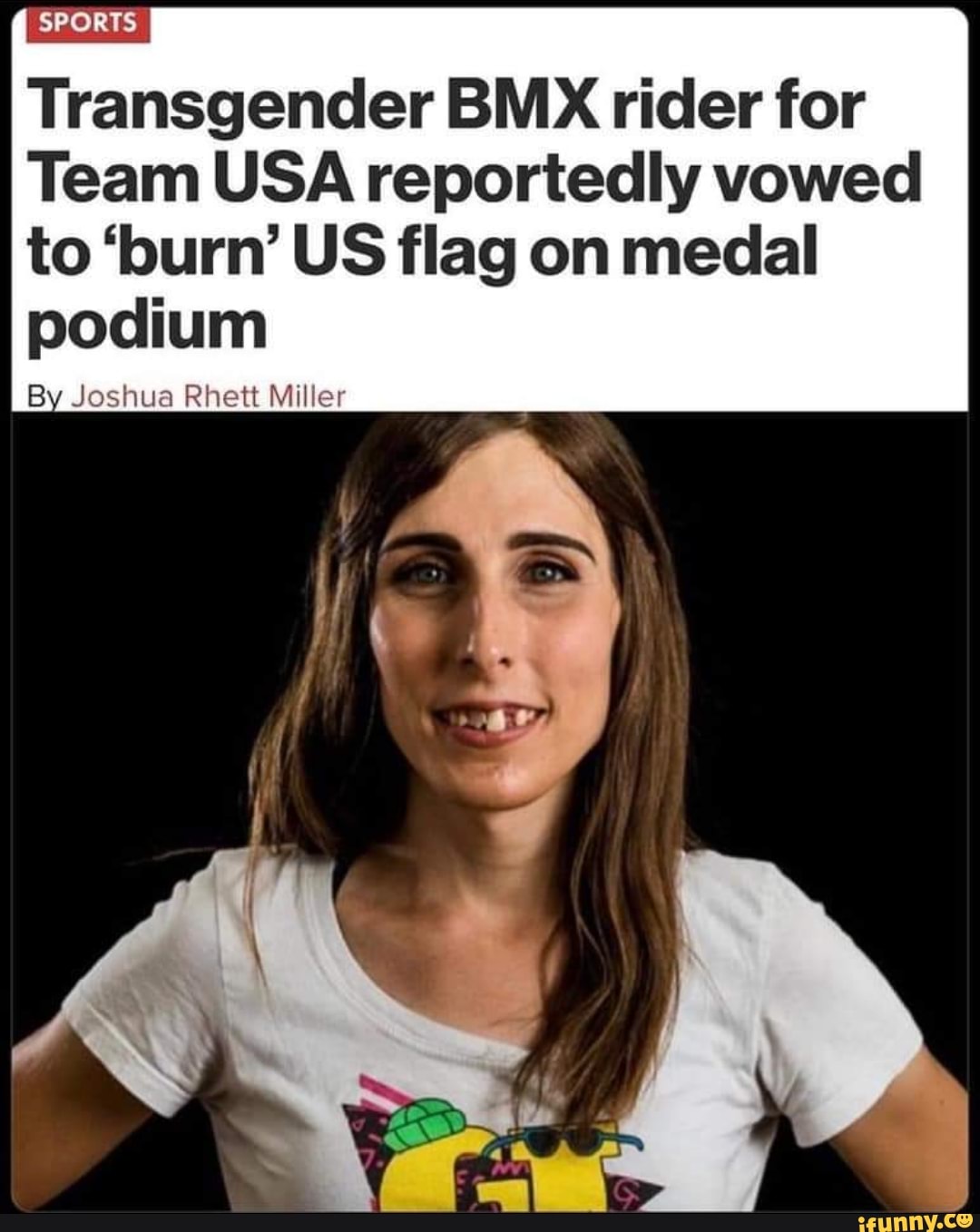 Transgender BMX rider for Team USA reportedly reportedly vowed to 'burn ...