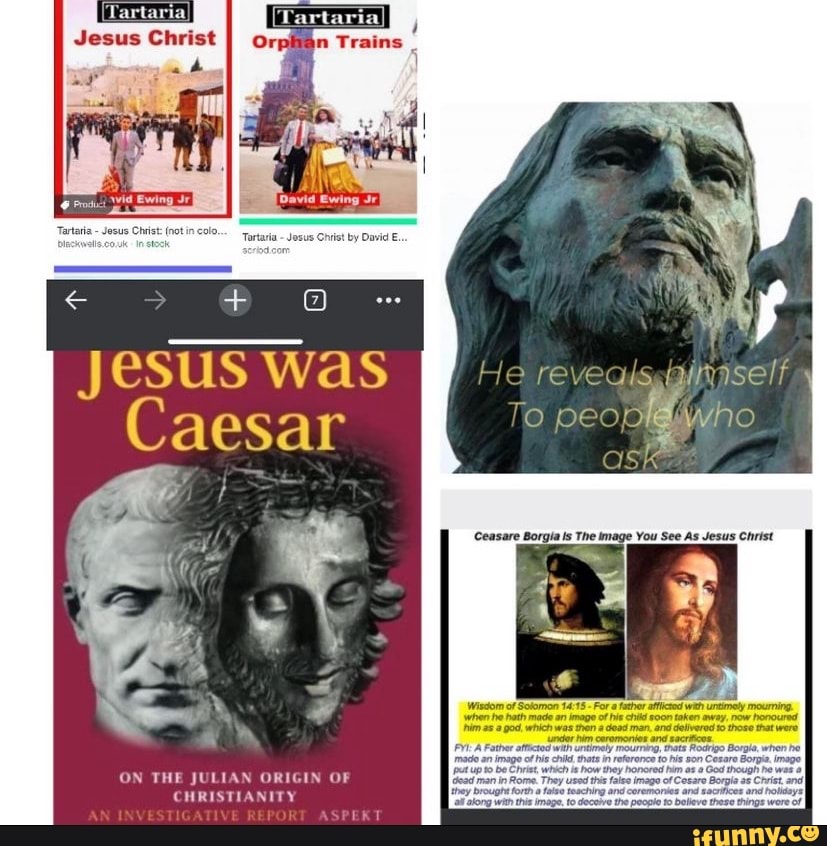 Jesus WaS He reveals itself Caesar II To peopio ON THE JULIAN ORIGIN OF ...