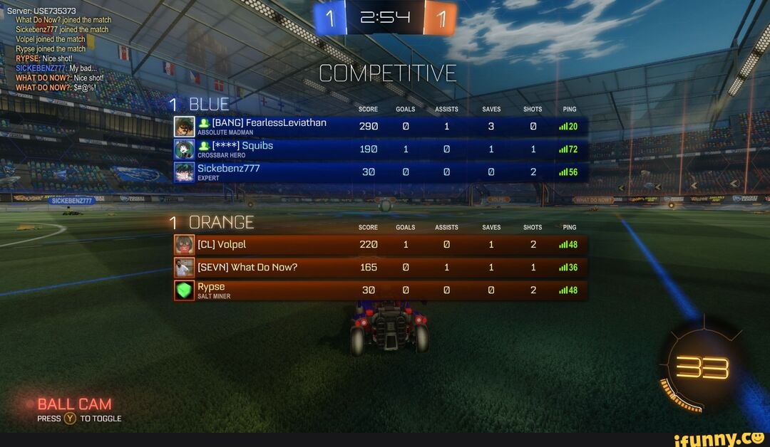 #rocket_league #mha #bnha #rl #boku_no_hero_academia - COMPETITIVE PING ...