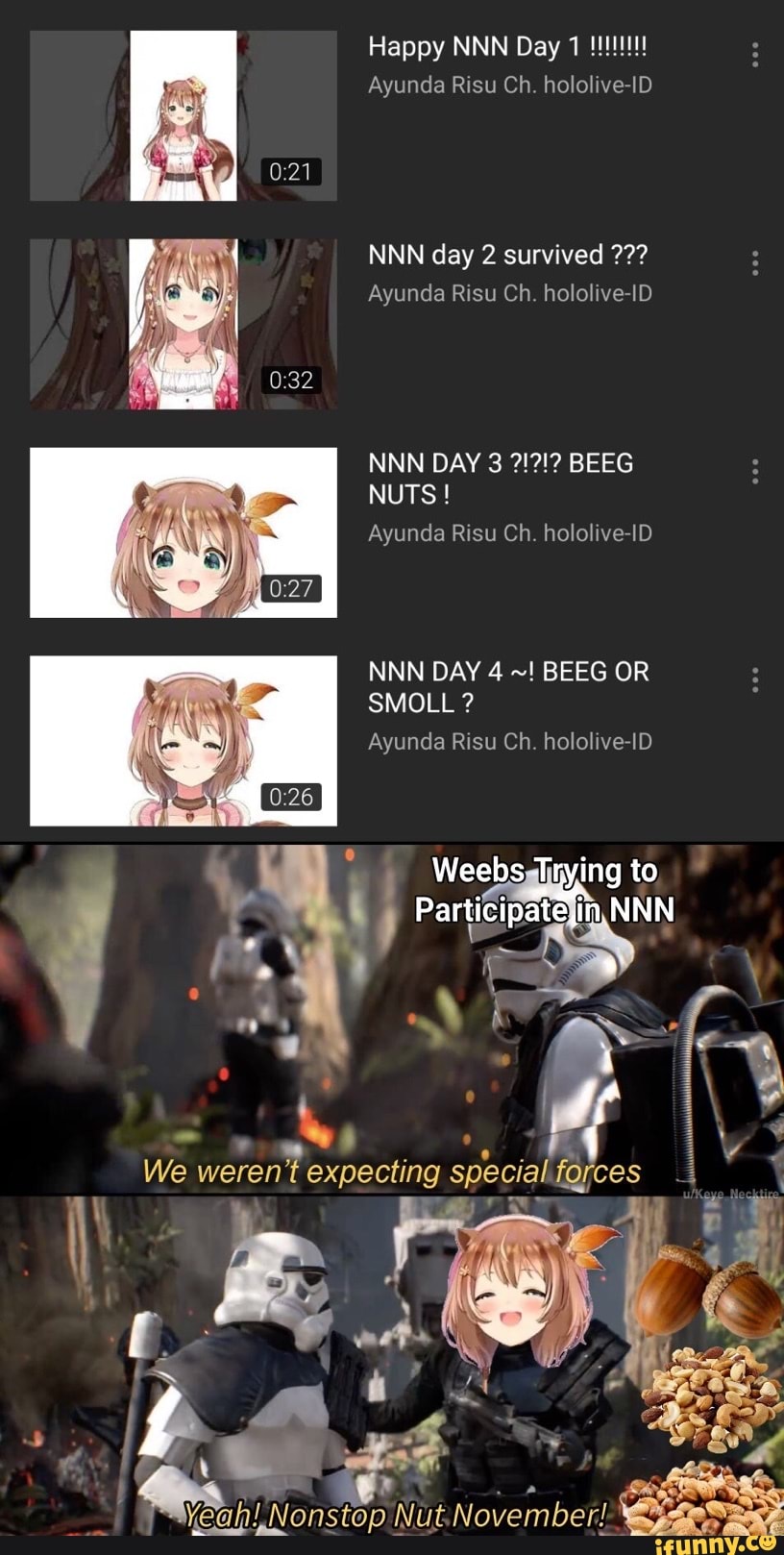 Happy NNN Day Ayunda Risu Ch hololive ID NNN day 2 survived Ayunda Risu ...