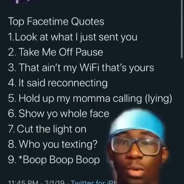 Facetime Anyone Quotes