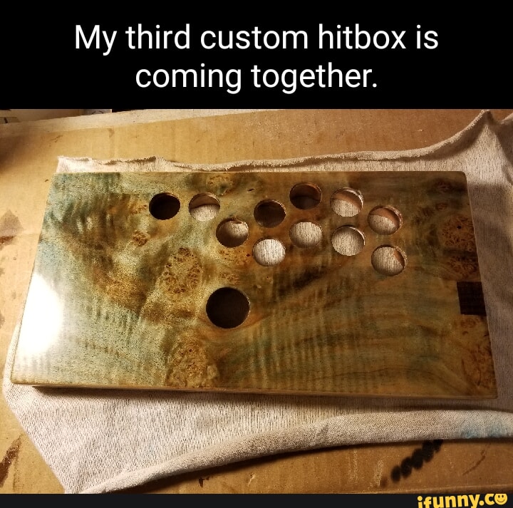 My third custom hitbox is coming together. - iFunny Brazil