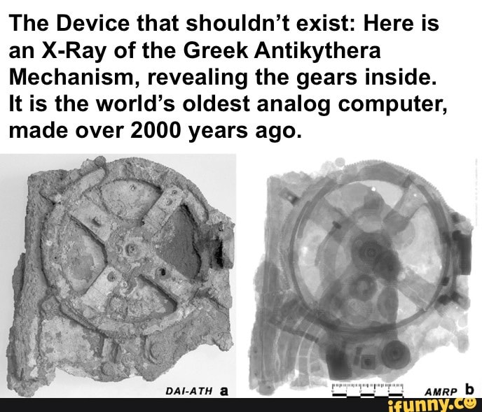 The Device that shouldn't exist: Here is an X-Ray of the Greek ...